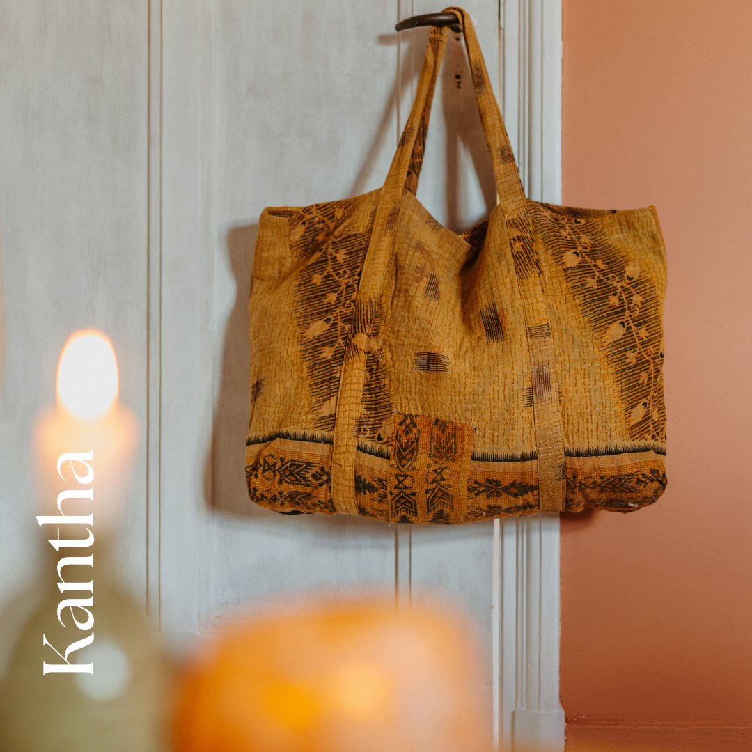 Kantha Bag | Bags with a Unique Story | Vivre Jewels – Vivre-atelier